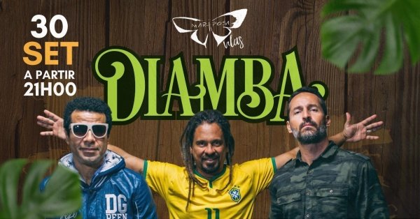 Diamba em Lauro de Freitas - Sympla