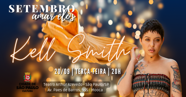 KELL SMITH em SETEMBRO AMAR ELOs em São Paulo - Sympla