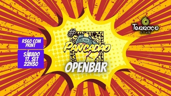 Pancadão open bar em São Paulo - Sympla