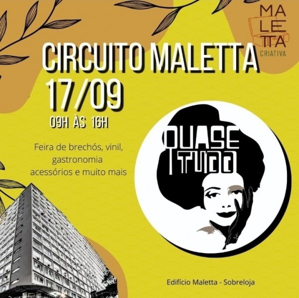 Circuito Maletta Criativo em Belo Horizonte - Sympla