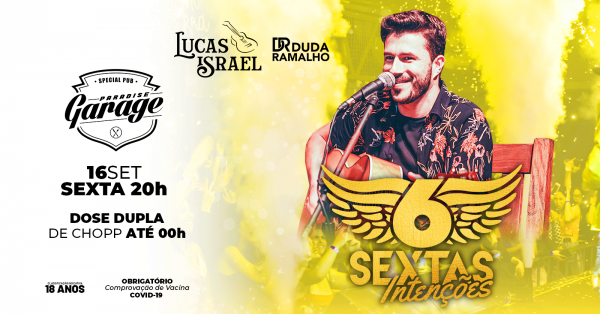 Lucas Israel em Teresópolis - Sympla