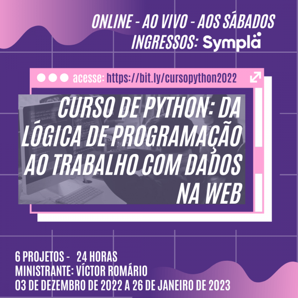 Python: da lógica de programação ao trabalho com dados na web - online ...