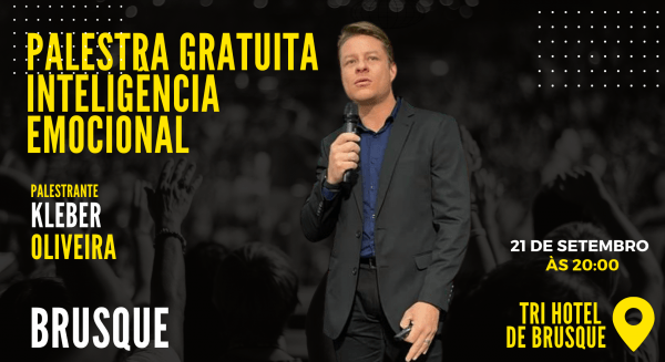 Palestra Gratuita de Inteligência Emocional no TRI Hotel de Brusque ads em Brusque - Sympla