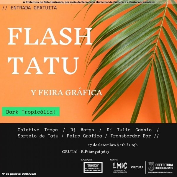 Gruta! - Flash Tatu y Feira Gráfica em Belo Horizonte - Sympla