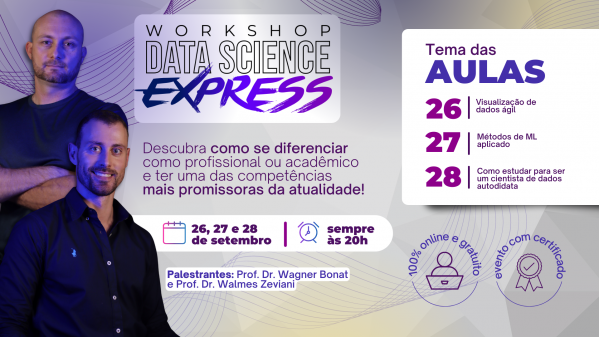 Workshop Data Science Express - online - Sympla