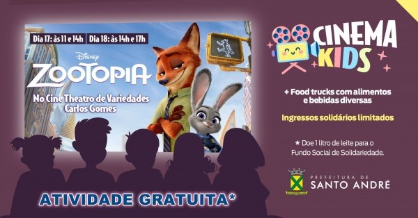 Cinema Kids Santo André em Santo André - Sympla