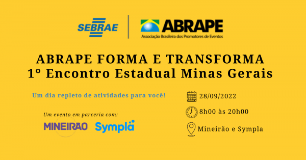 ABRAPE FORMA E TRANSFORMA - 1º Encontro Estadual Minas Gerais em Belo Horizonte - Sympla