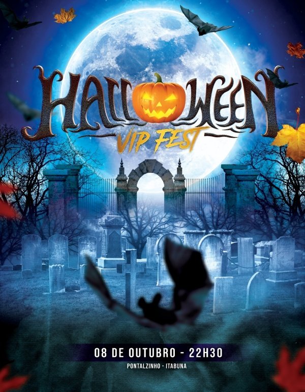 VIP FEST Halloween em Itabuna - Sympla