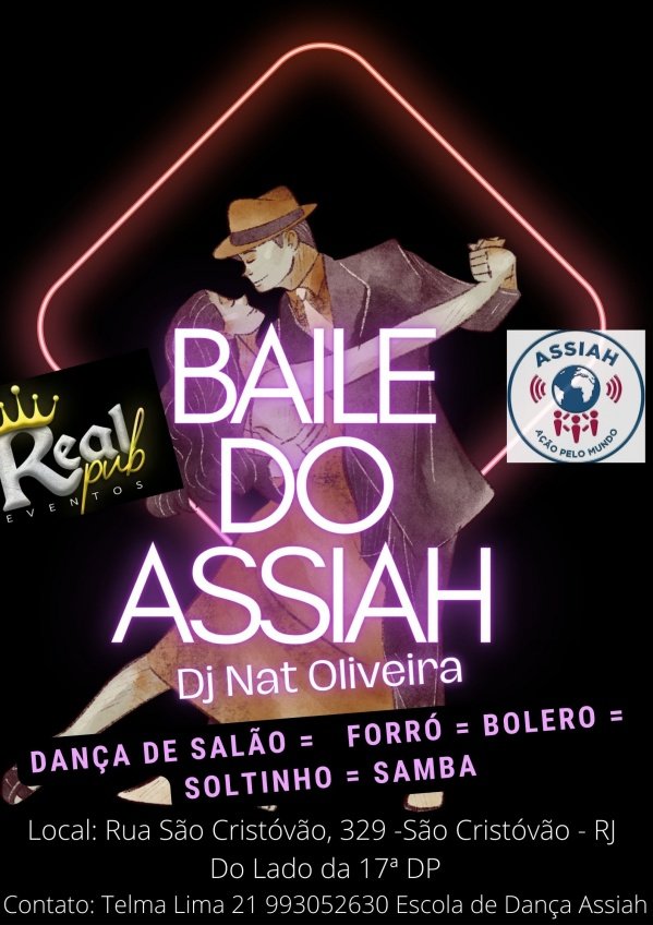 BAILE DO ASSIAH - REAL PUB 1º EDIÇÃO em Rio de Janeiro - Sympla