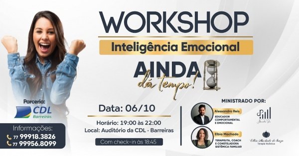 Workshop Inteligência Emocional em Barreiras - Sympla
