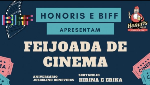 Honoris e BIFF - Feijoada de Cinema em Brasília - Sympla