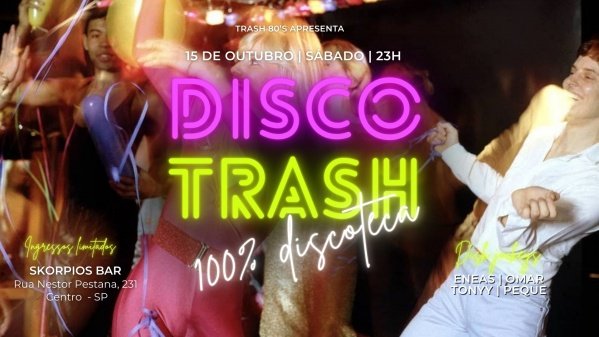 DISCO TRASH em São Paulo - Sympla