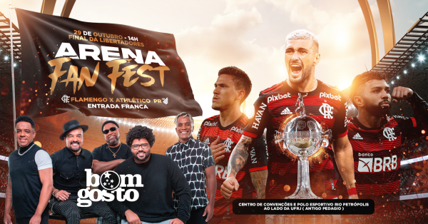 Arena Fan Fest - Final de Libertadores 2022 - Bom Gosto em Duque de ...