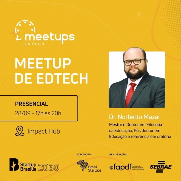 Meetup de Edtech em Brasília - Sympla
