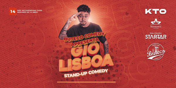 Gio Lisboa em Canoas/RS | STAND UP COMEDY em Canoas - Sympla