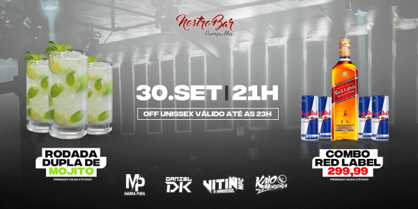 Sextou do Nostro Bar Pampulha em Belo Horizonte - Sympla