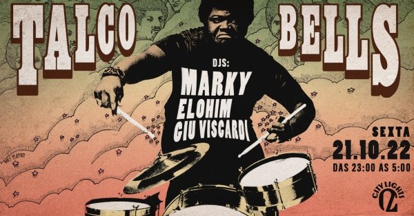 Talco Bells no City Lights Music Hall em São Paulo - Sympla