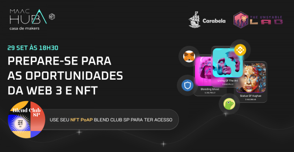 Workshop WEB3: Prepare-se para as oportunidades da WEB3 e NFT em São Paulo - Sympla