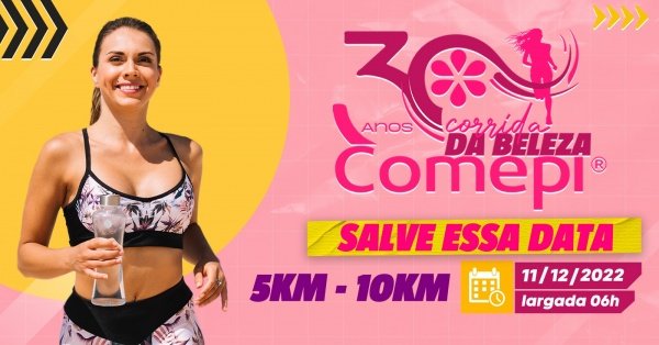 CORRIDA DA BELEZA COMEPI em Porto Velho - Sympla