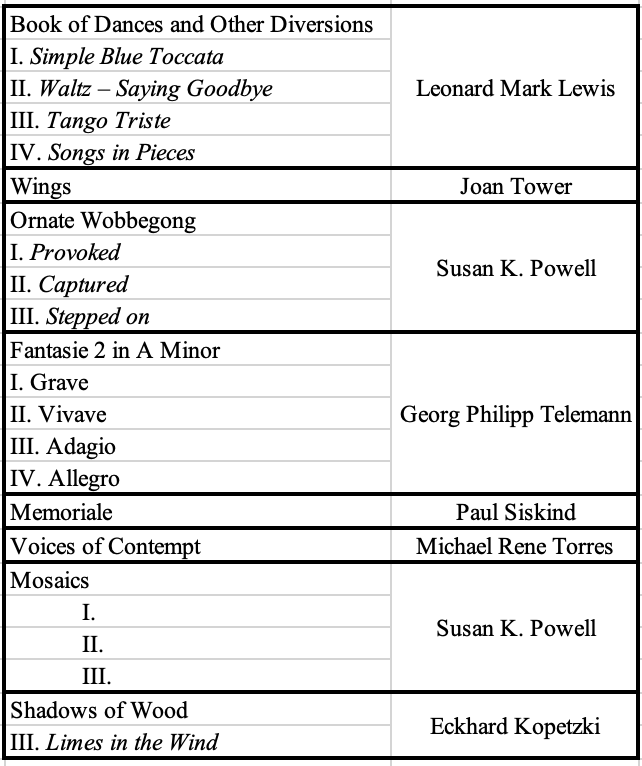 The Ohio State University School of Music Recital and Reception in ...