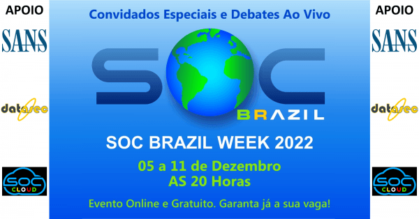 SOC Brazil Week - 2022 - online - Sympla