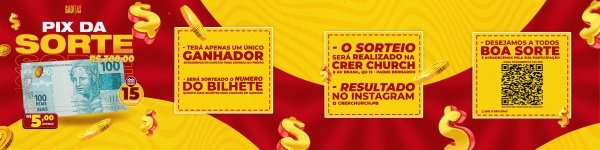 PIX DA SORTE em Padre Bernardo - Sympla