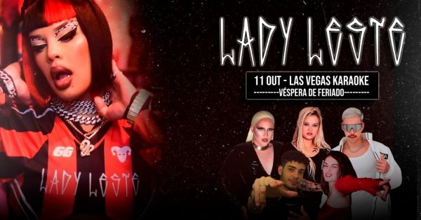 LADY LESTE em Aracaju - Sympla