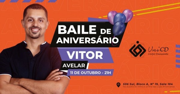 Baile de Aniversário do professor Vitor Avelar em Brasília - Sympla