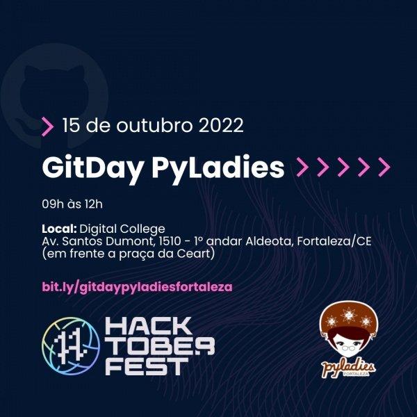 GitDay PyLadies em Fortaleza - Sympla