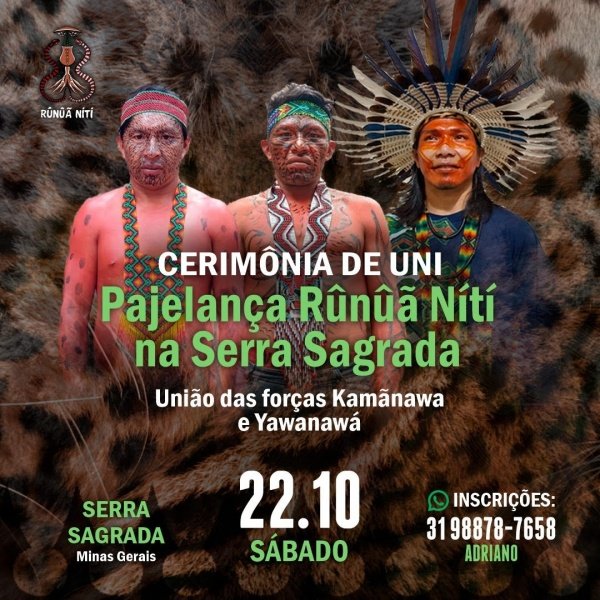 PAJELANÇA INDÍGENA NA SERRA SAGRADA em Santana do Riacho - Sympla