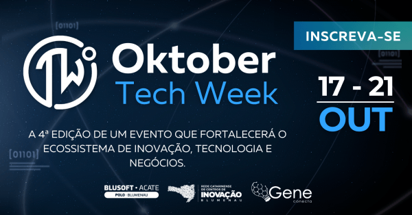 Oktober Tech Week 2022 em Blumenau - Sympla