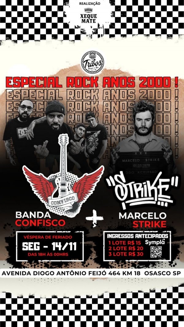 ESPECIAL ROCK ANOS 2000 em Osasco - Sympla