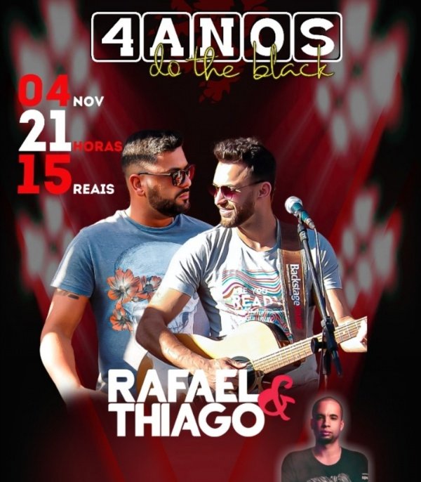 4 Anos - Rafael & Thiago em Ouro Preto - Sympla