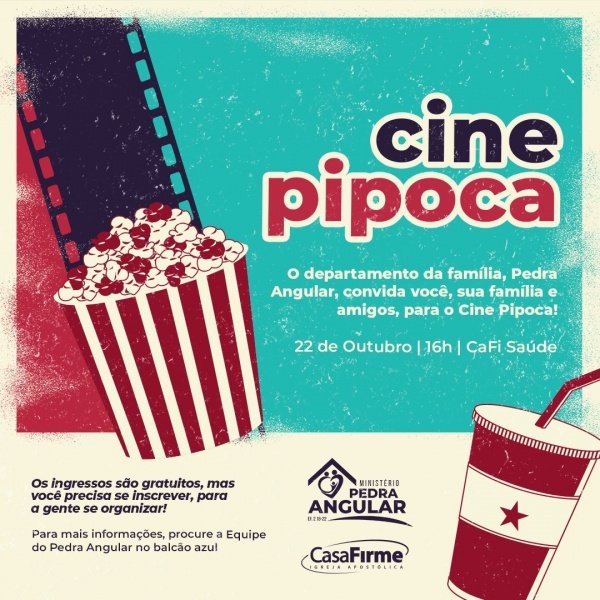 Cine Pipoca em SÃO PAULO - Sympla