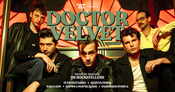 Shiva apresenta Doctor Velvet (HOL) e Os Rockefellers em Goiânia - Sympla
