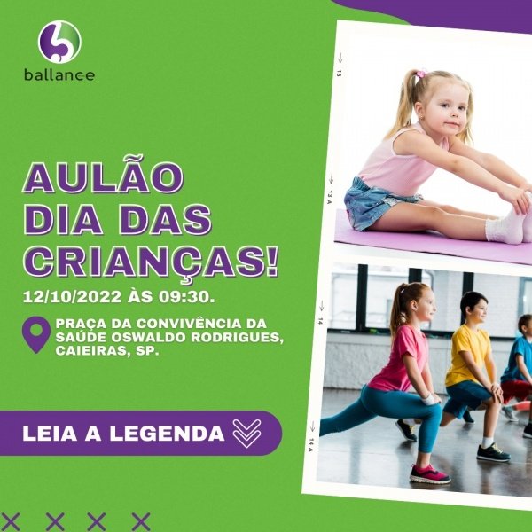 Aula Aberta TFI KIDS! Especial Dia das Crianças em Caieiras - Sympla