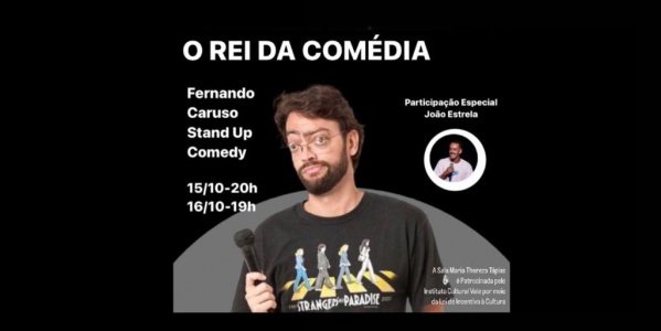 15/10 - Fernando Caruso Stand Up Comedy - O Rei da Comédia em Rio de ...
