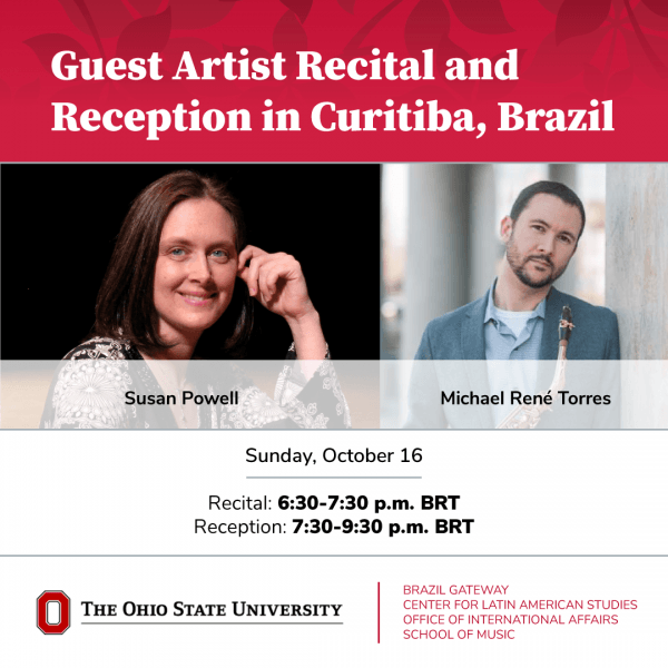 The Ohio State University School of Music Recital and Reception in ...