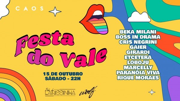FESTA DO VALE powered by Wolf & Baile da Larissinha em Campinas - Sympla