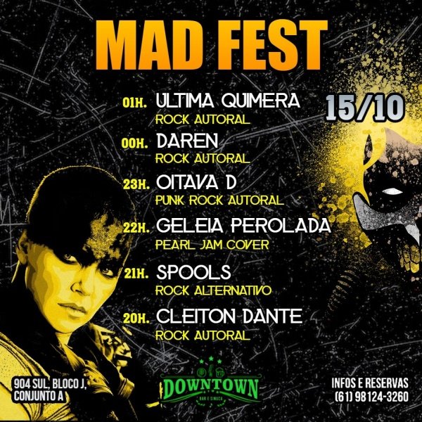 Mad Fest em Brasília - Sympla