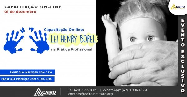 Capacitação on-line sobre as novas atribuições Lei 14.344/22 - Henry ...
