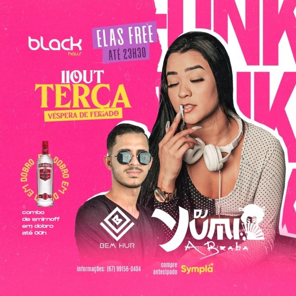 BAILE DA DJ YUMI - 11/10 em Dourados - Sympla