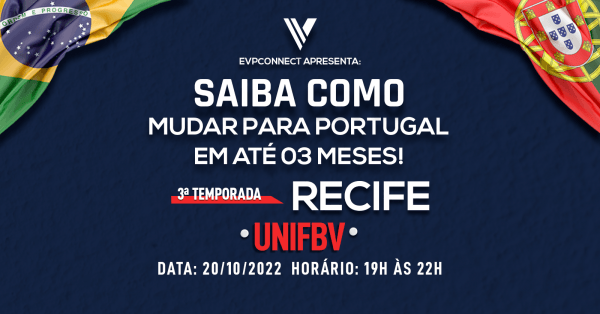 #PARTIUPORTUGAL | 3ª TEMPORADA | UNIFBV | EVENTO NOITE em Recife - Sympla