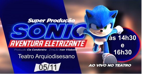 Sonic - Aventura Eletrizante em Sorocaba - Sympla