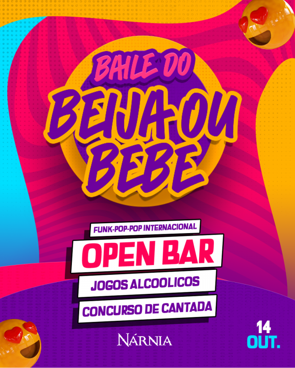 Baile do Baija Ou bebe Open bar em Campinas - Sympla