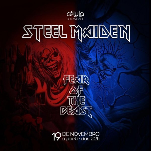 Iron Maiden por Steel Maiden // 19.NOV sábado na Célula Showcase em ...