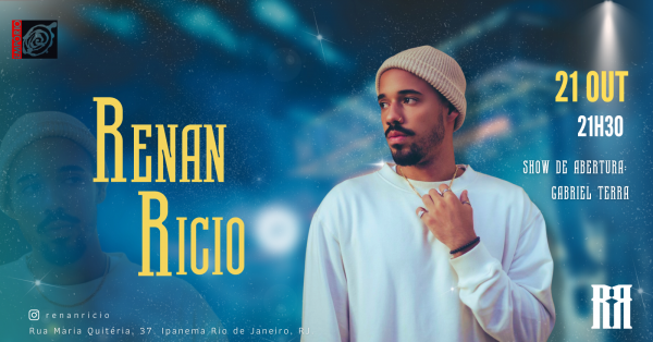 Renan Ricio - Viciado em RAP! em Rio de Janeiro - Sympla