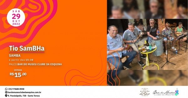 Show Tio SamBHa - 29.10.22 em Belo Horizonte - 2023 - Sympla