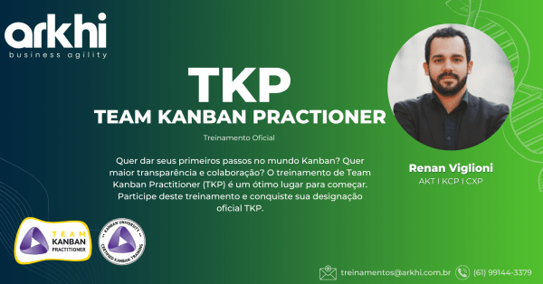 Arkhi - Team Kanban Practitioner (TKP) - online - Sympla