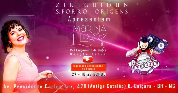 Forró Origens Apresenta Marina Flor: Lançamento Single em Belo ...